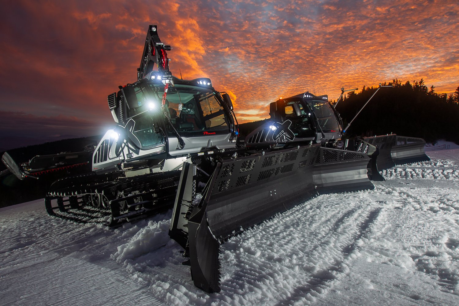 Bison Snow Grommer King of Parks - Prinoth